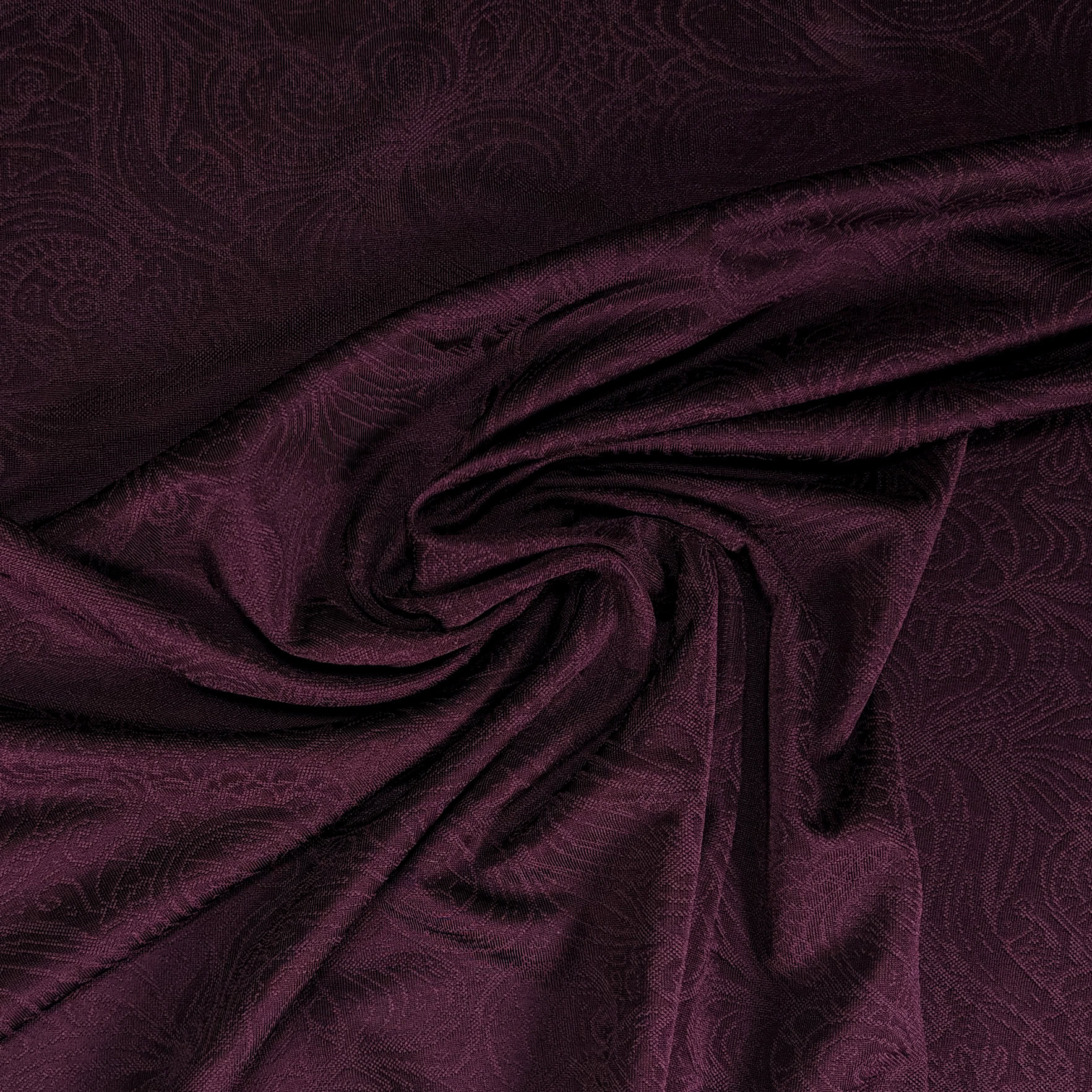 Jacquard-neulos viskoosi - tumma violetti - PALA 0,6m - Kangaskauppa ...